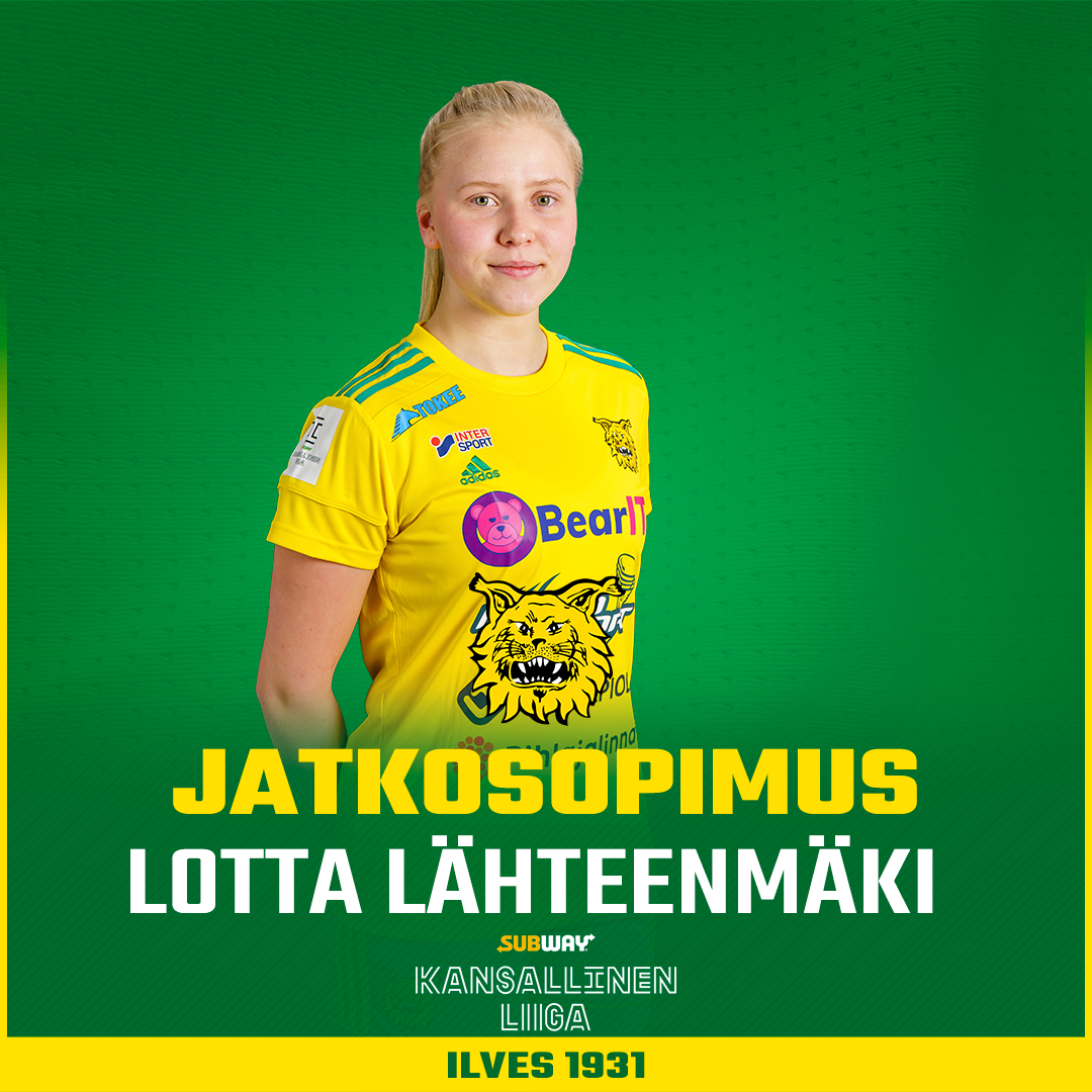 Lotta Lähteenmäelle jatkosopimus – Toiveena vihdoin ehjä kausi – Ilves ...